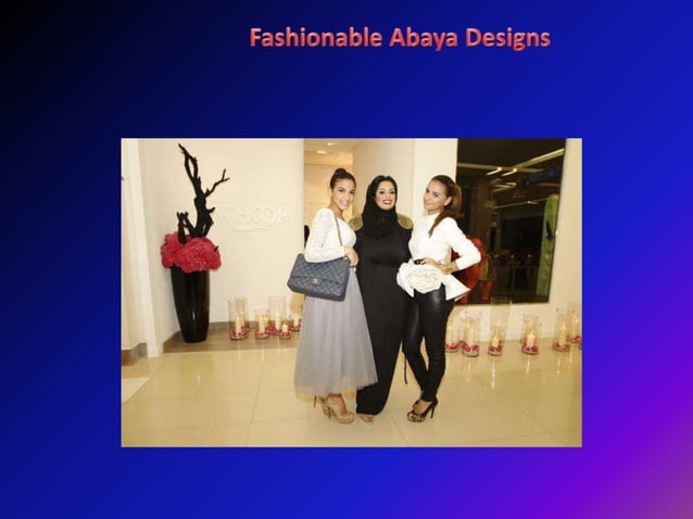 Abaya design | PPTX