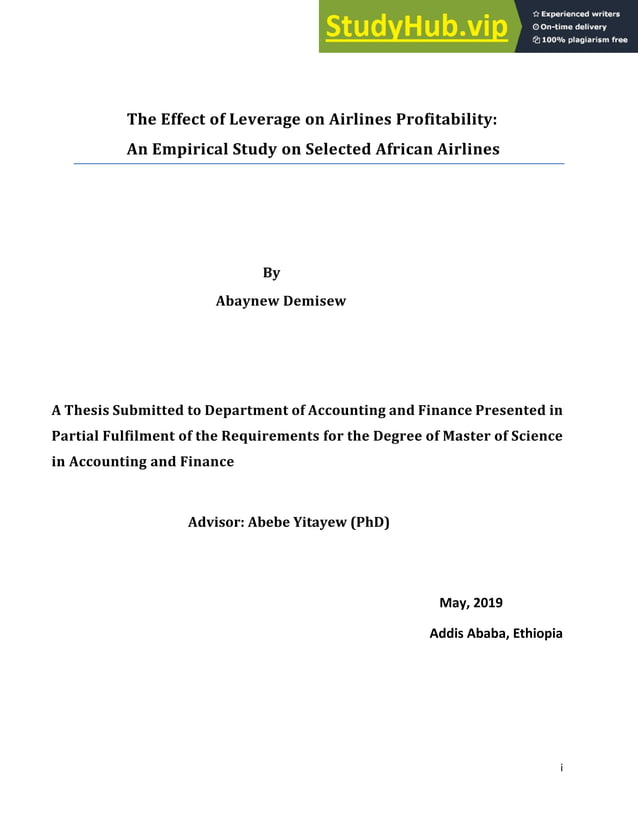 Abay MSc Thesis 2019 Final | PDF