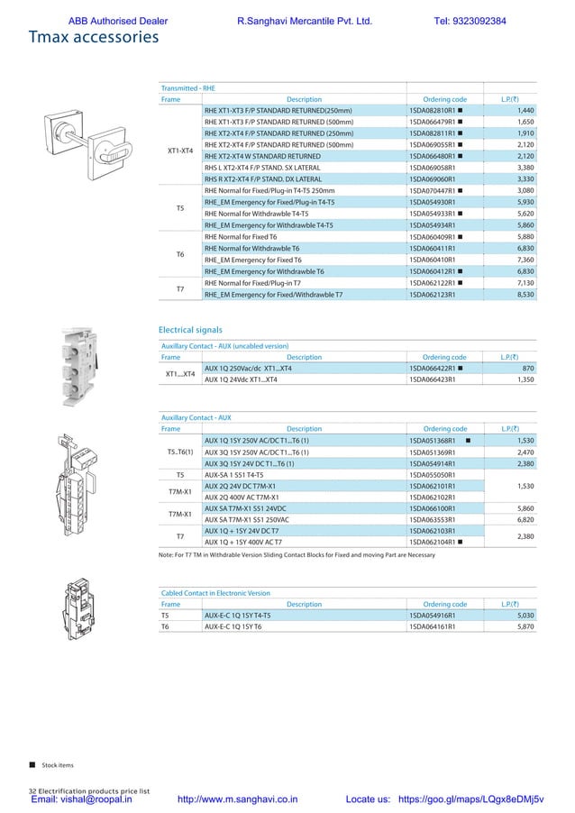 Abb Price List 2018 | PDF | Power and Energy Industry | Industries
