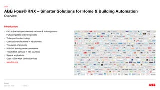 ABB-ibus-KNX_system description fundamentals | PPTX