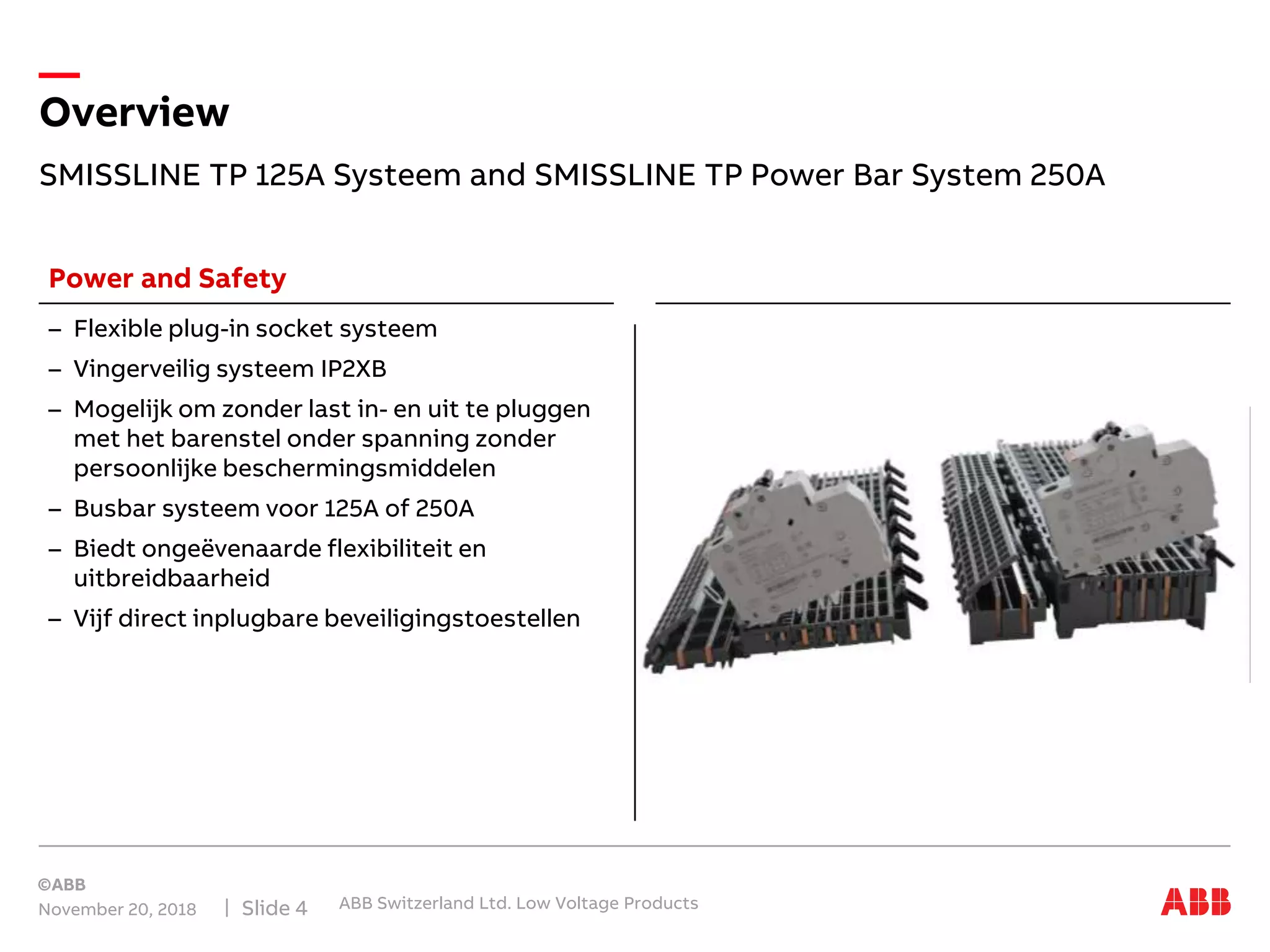 ABB - SMISSLINE TP - Touch proof system | PPT