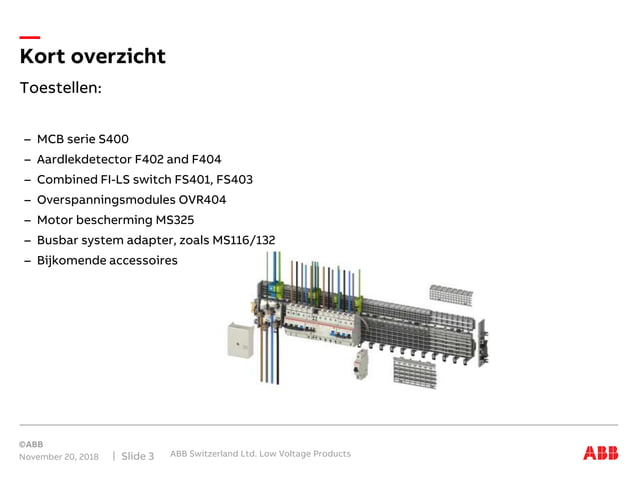 ABB - SMISSLINE TP - Touch proof system | PPTX