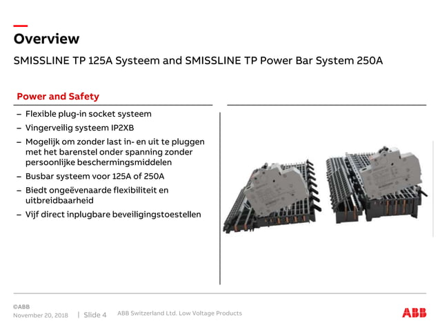 ABB - SMISSLINE TP - Touch proof system | PPTX