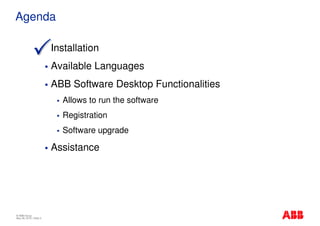 ABB Software Desktop , DOC CAT | PDF