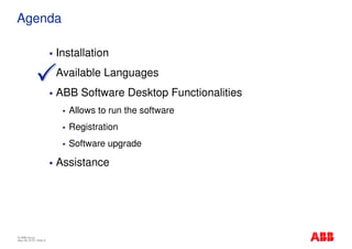 ABB Software Desktop , DOC CAT | PDF