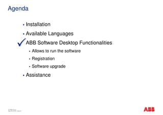 ABB Software Desktop , DOC CAT | PDF