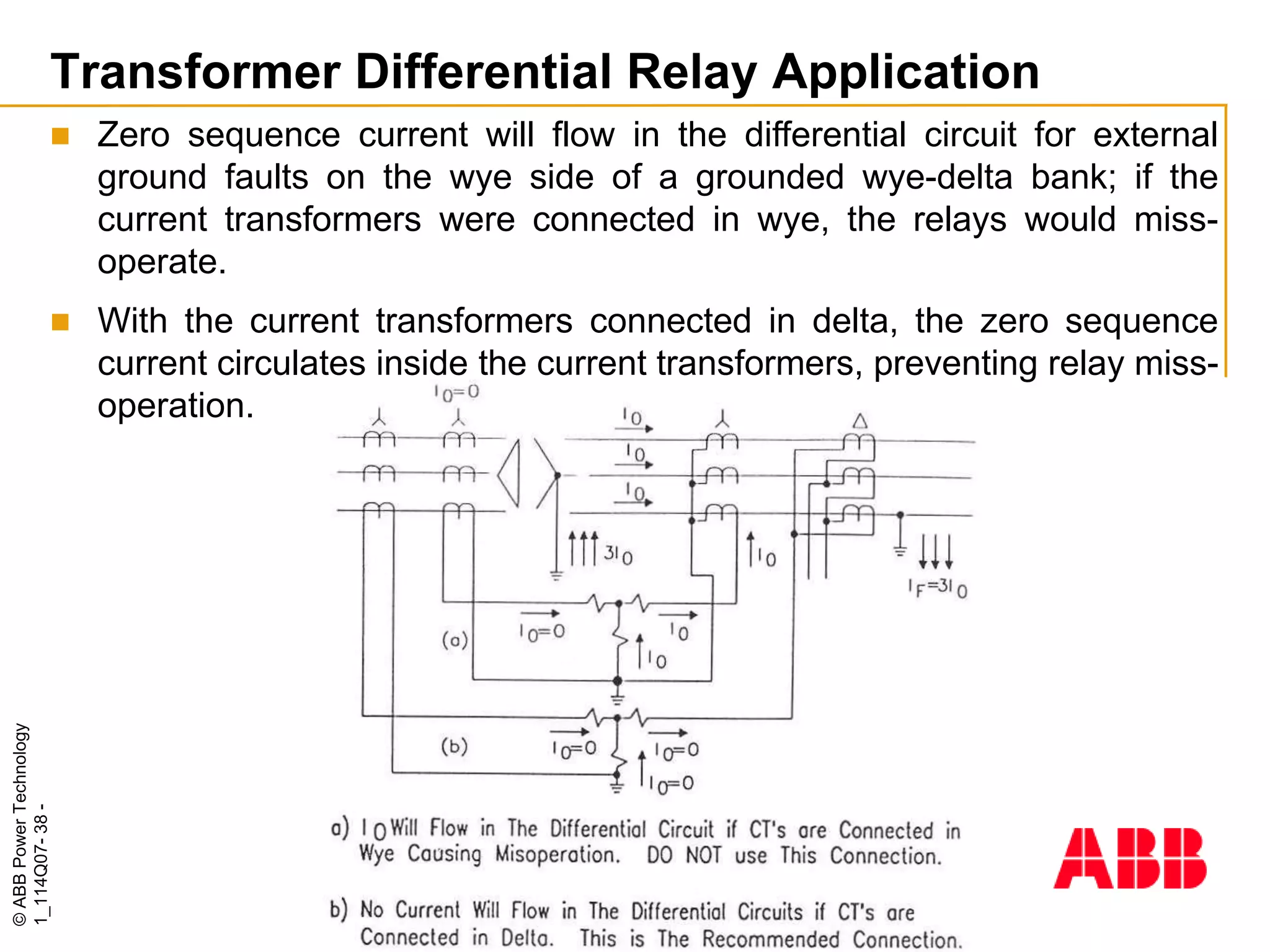 ABB - TRANSFORMERS-PROTECTION-COURSE (2001) | PPTX