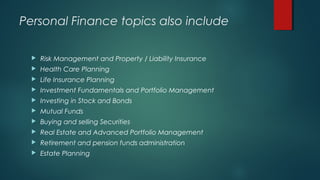 Managing Personal Finance for Teachers | PPT
