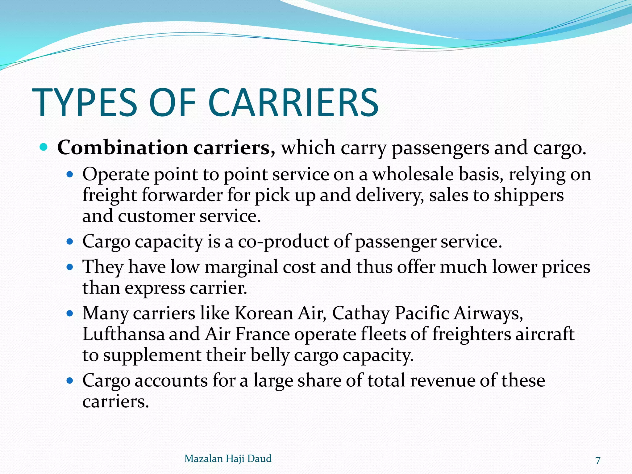 Air freight Logistics | PDF