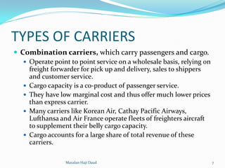 Air freight Logistics | PDF