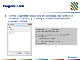 2816 - Generating your Plant Deliverables Efficiently - mworland | PPT