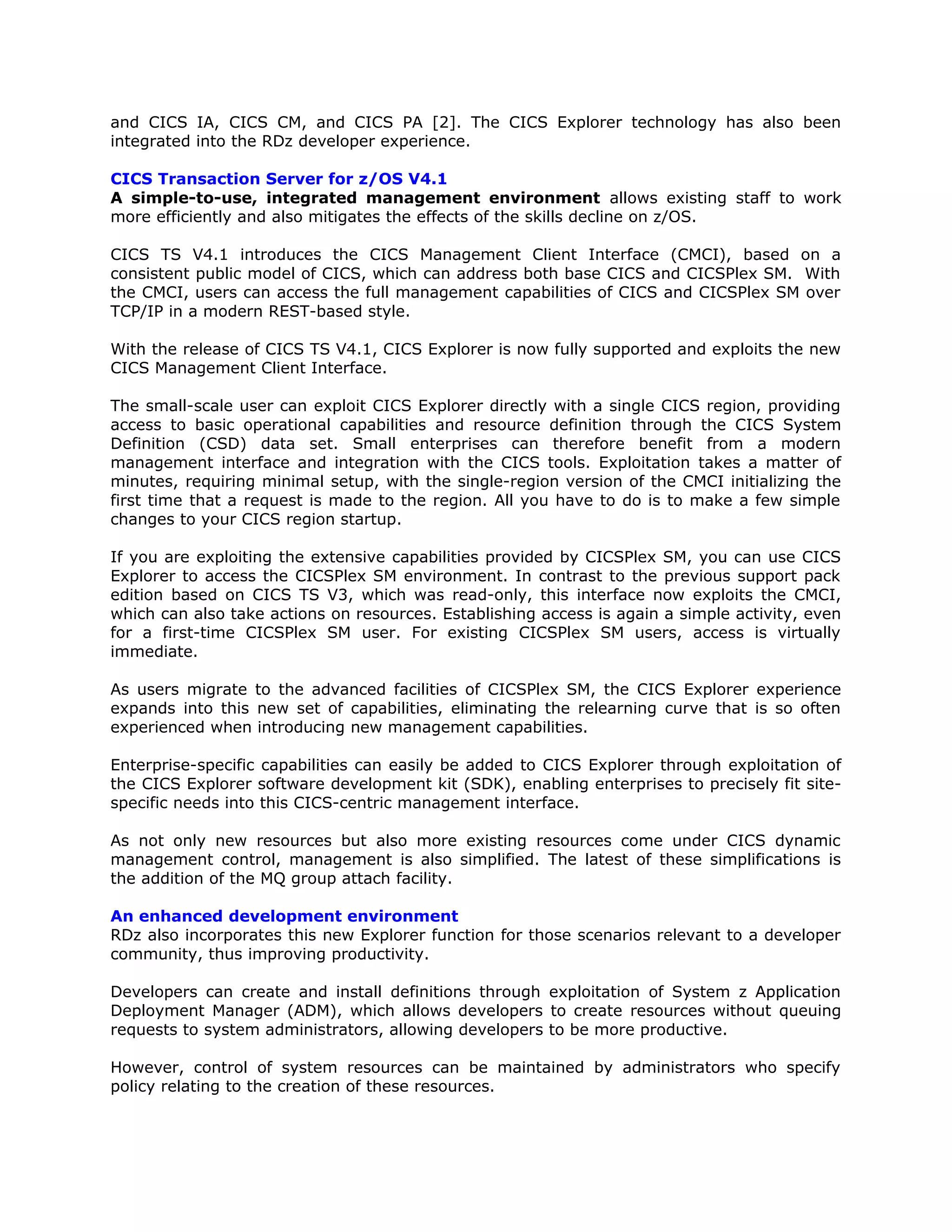 CICS_TS_White_Paper_PJ_PNT003 | PDF