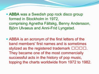 Abba | PPTX
