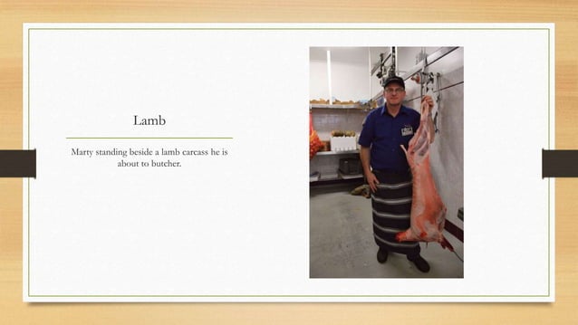 Evolution of a Butcher | PPT