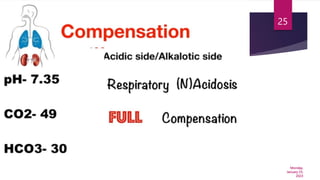 Acid-Base balance interpretation of ABG | PPTX