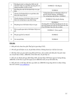 Abbank tien gui tiet kiem | PDF