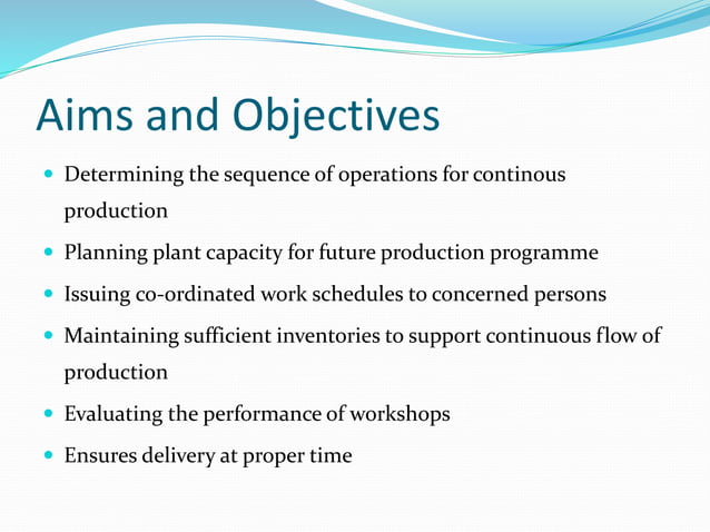 production planning_ Engineering Management | PPT