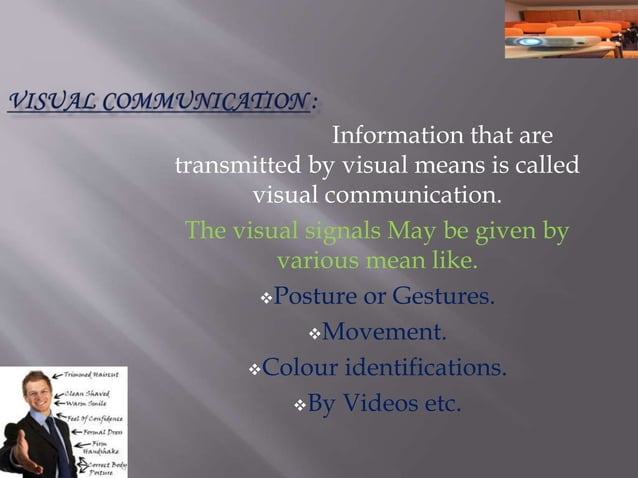 Audio and visual business comunication | PPTX