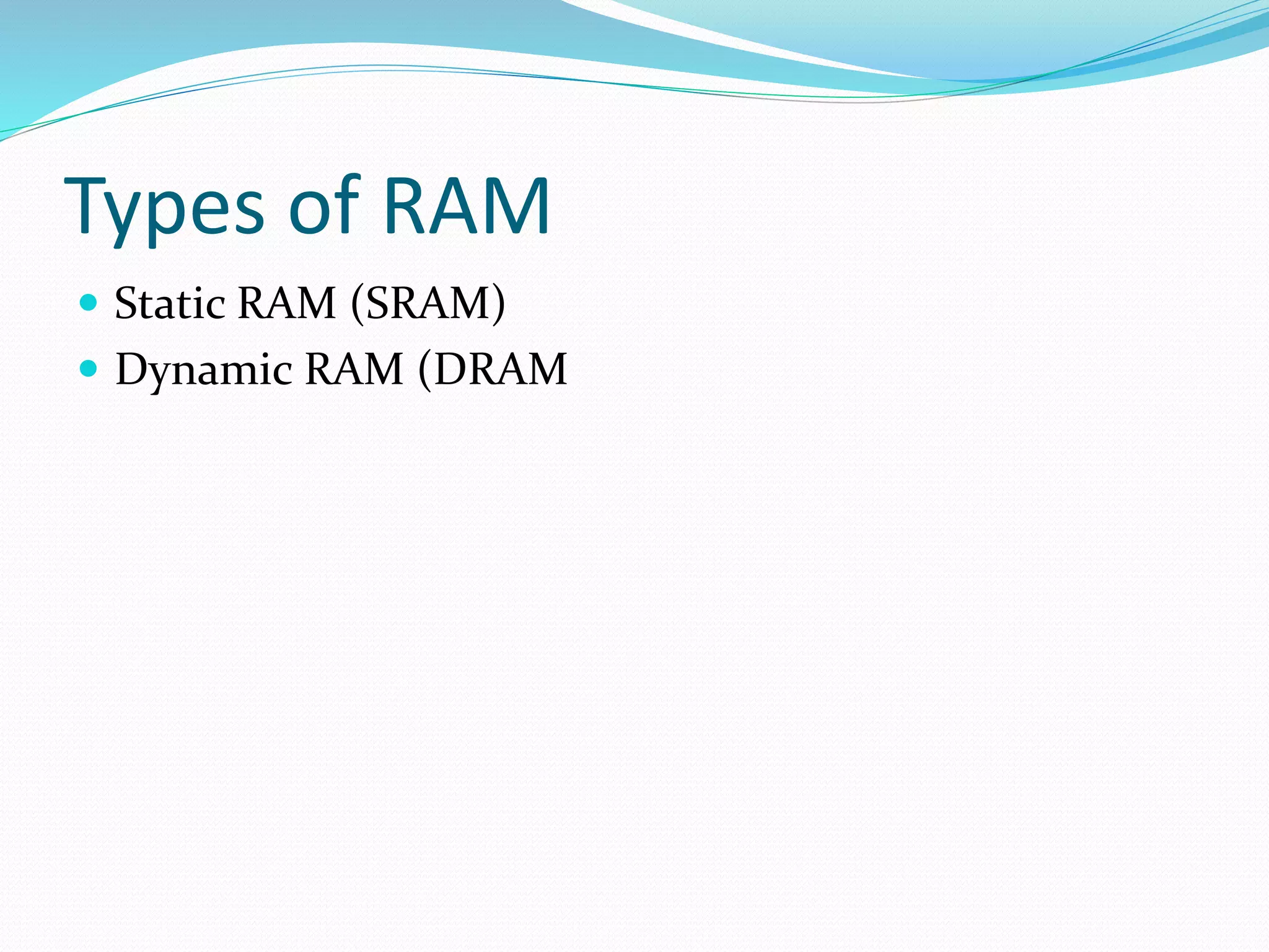 memory devices | PPT
