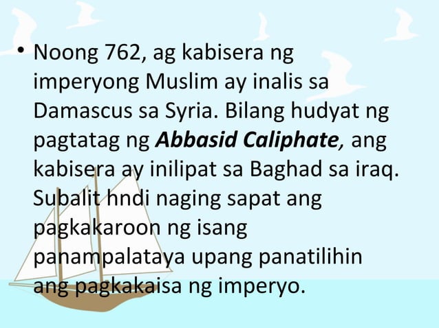 Abbasid caliphate 1 | PPT