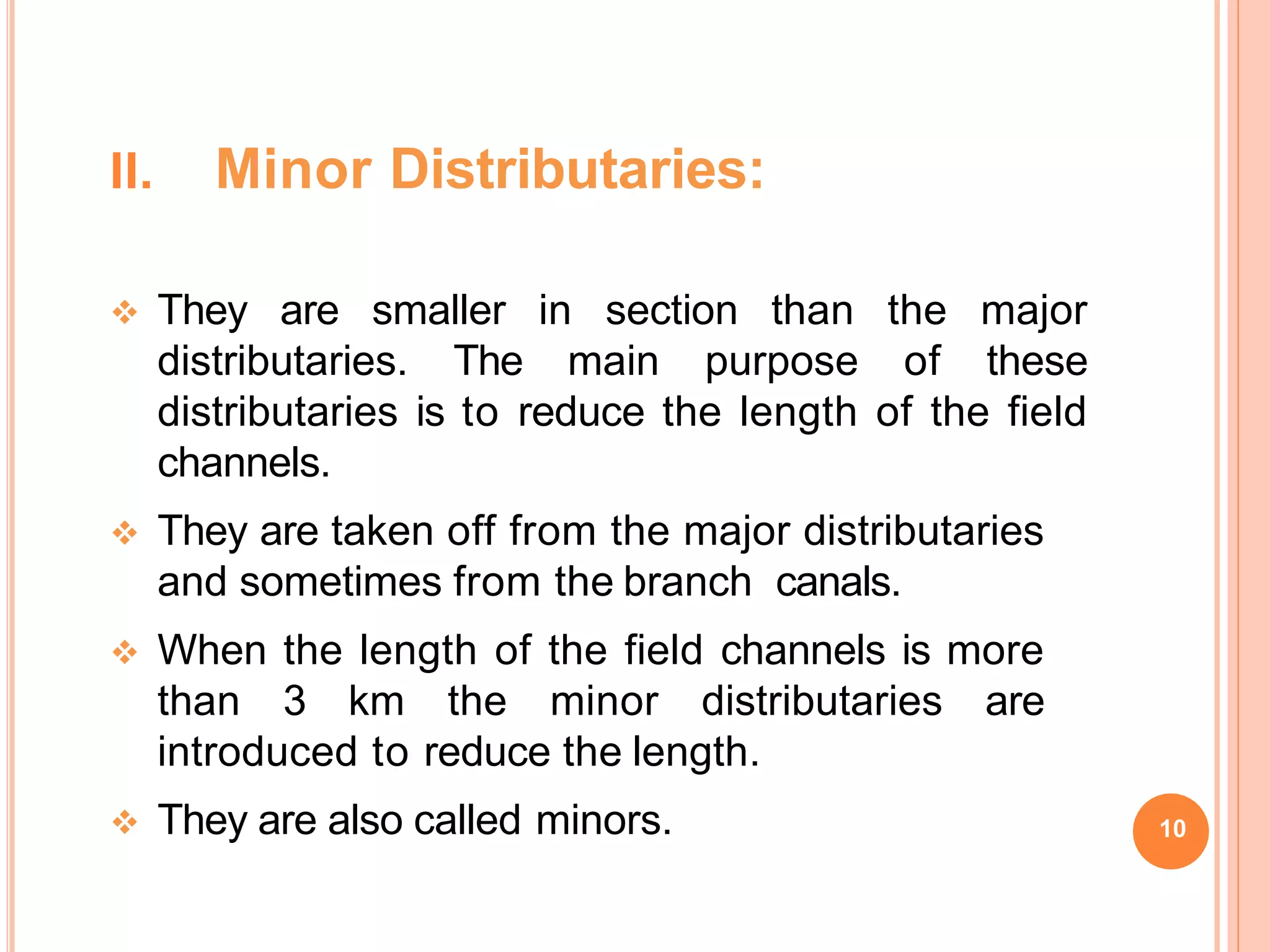Canal Regulation & Canal Types | PPT