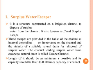 Canal Regulation & Canal Types | PPTX