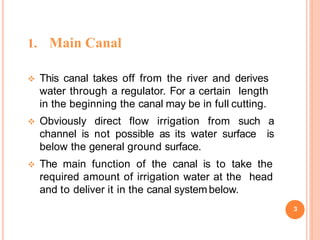Canal Regulation & Canal Types | PPT