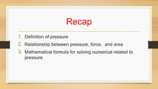 pressure | PPT