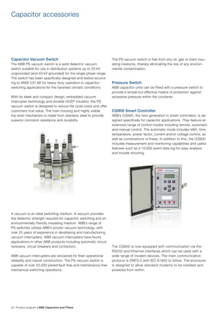 ABB Low Voltage LV Capacitors, ABB CLMD | PDF