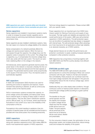 ABB Low Voltage LV Capacitors, ABB CLMD | PDF