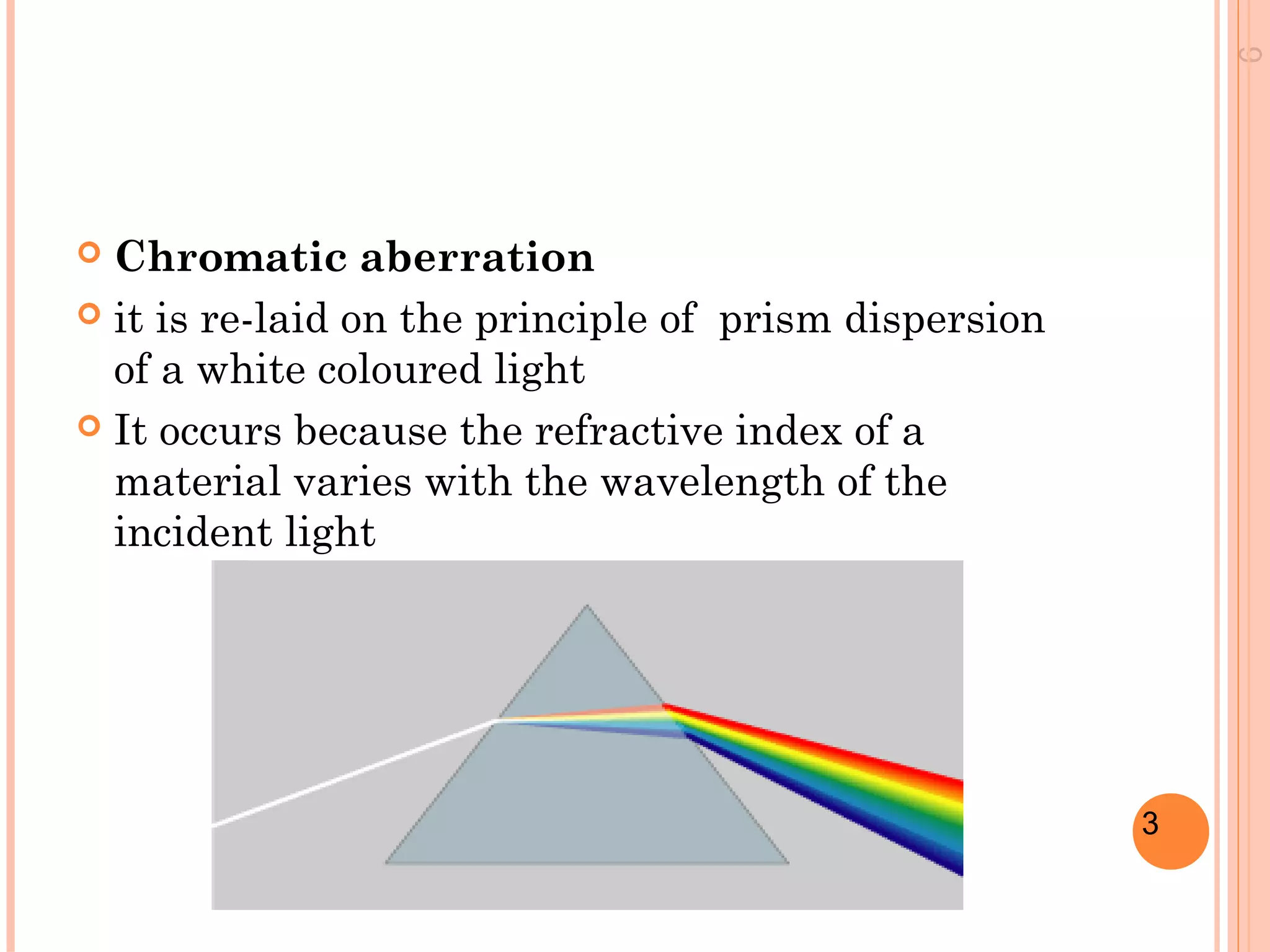 Abberations in lenses | PPT
