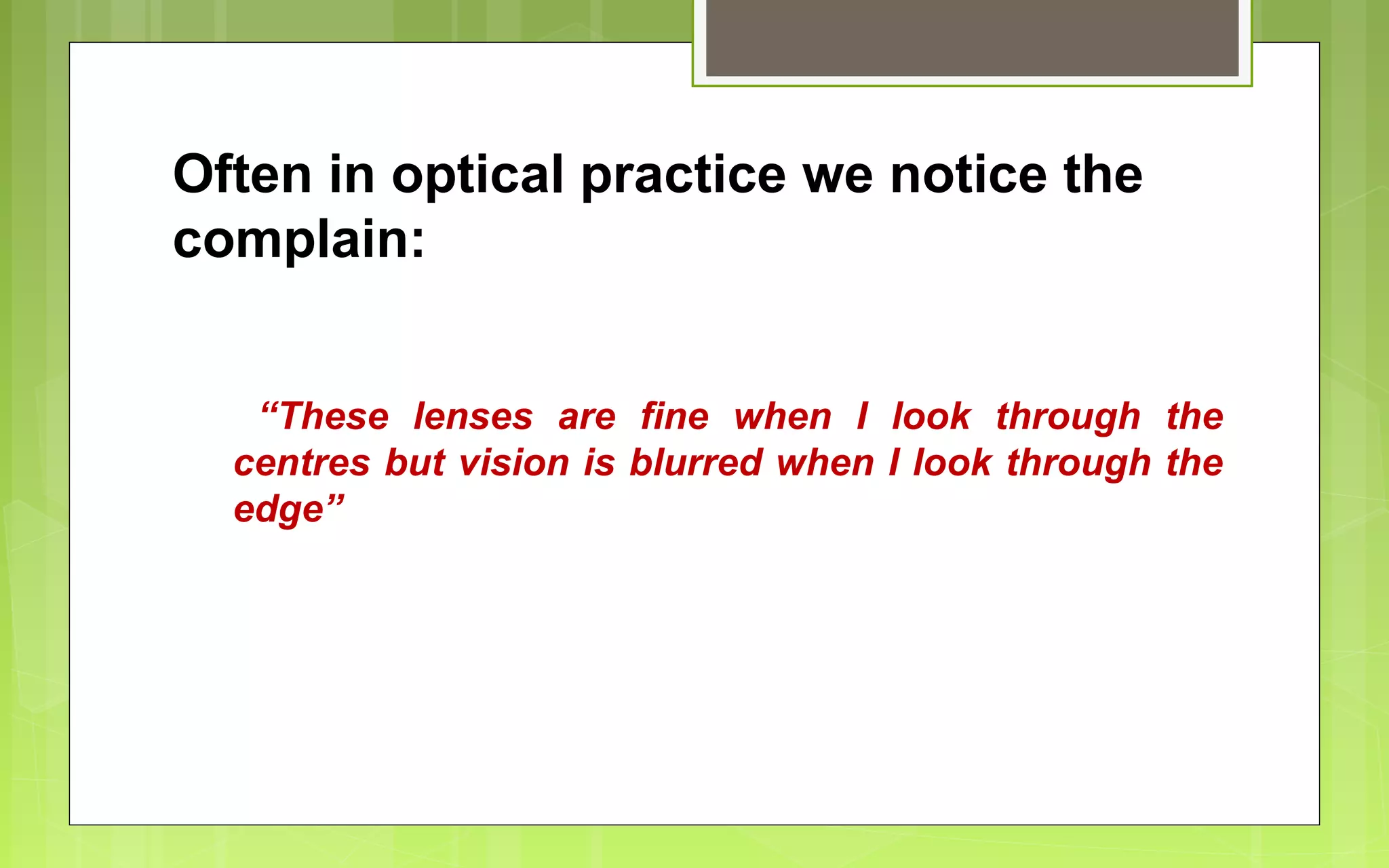 Abbe value | PPT | Free Download