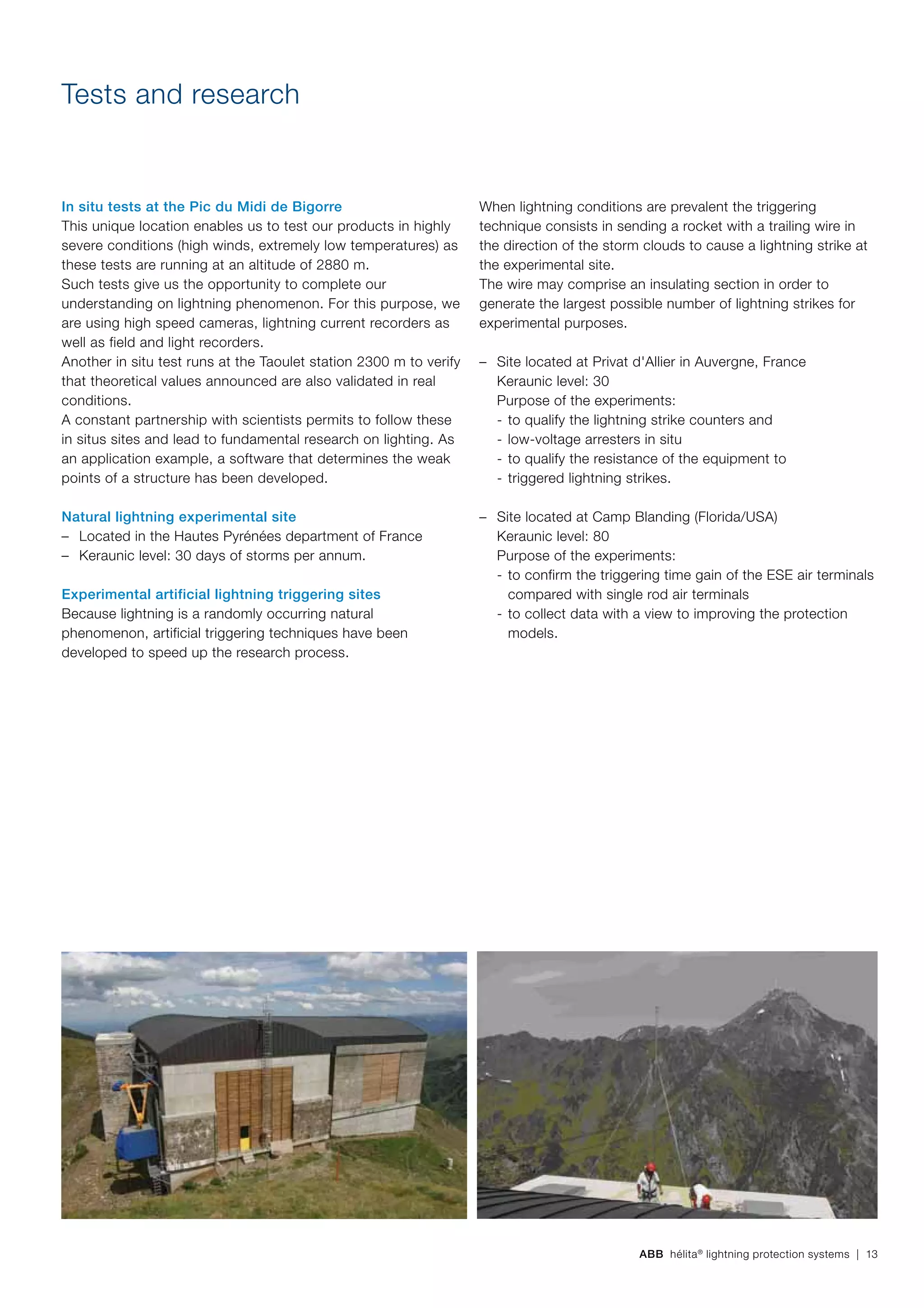 Abb helita external lightning protection | PDF