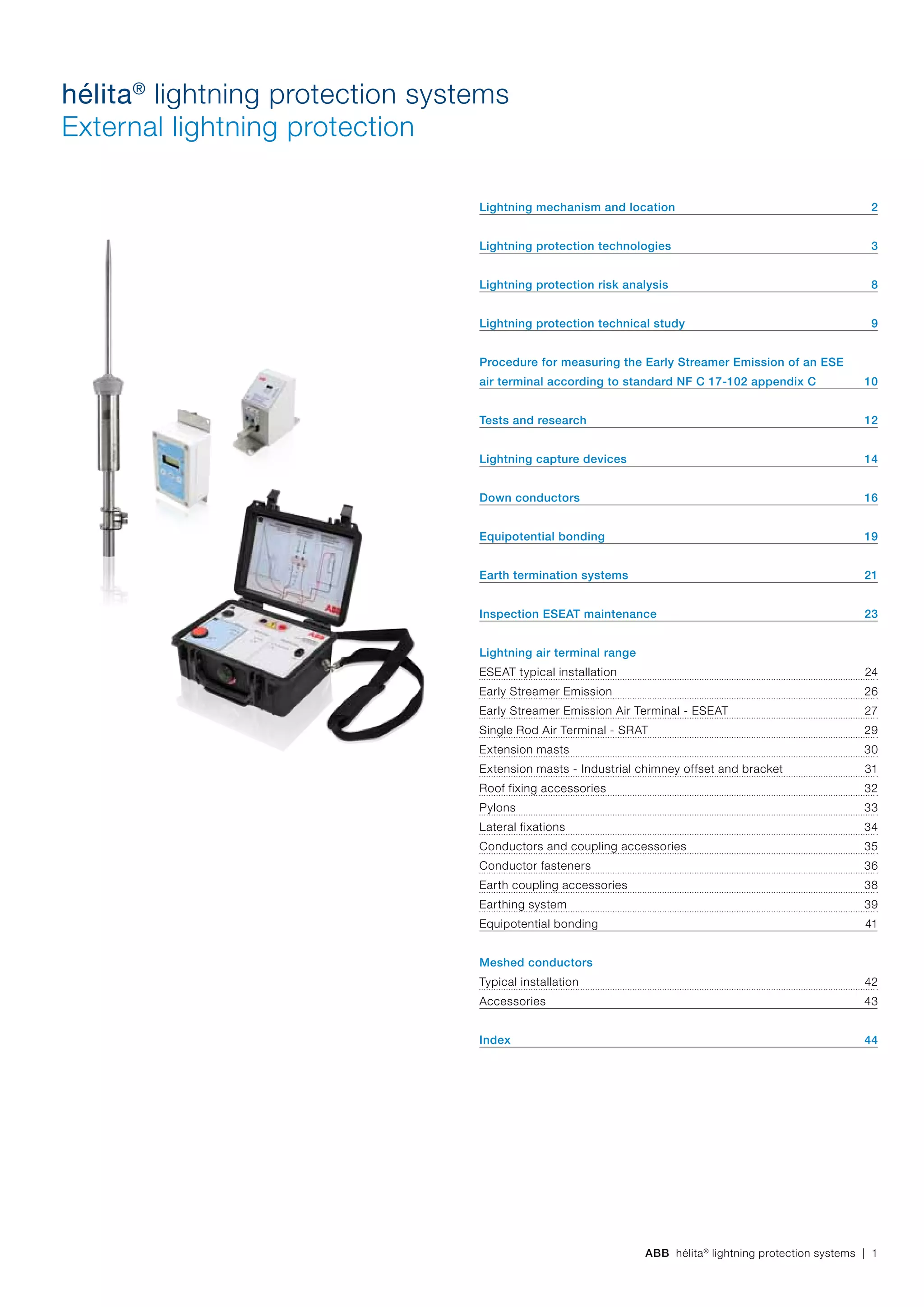Abb helita external lightning protection | PDF