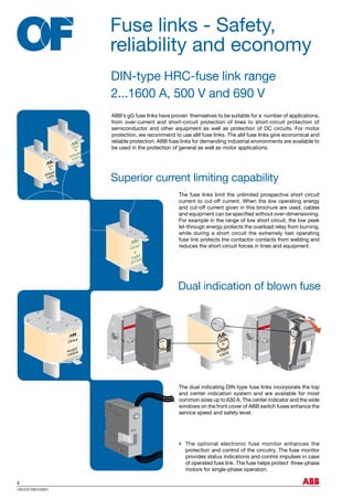 ABB HRC High Voltage Fuse Links | PDF