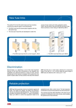 ABB HRC High Voltage Fuse Links | PDF