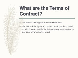 Law of Contract in Malaysia (Updated 2019) | PPTX