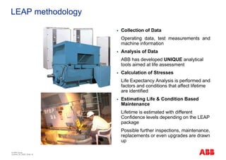 ABB Life Expectancy Analysis Program Diagnostics | PDF
