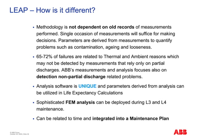 ABB Life Expectancy Analysis Program Diagnostics | PDF