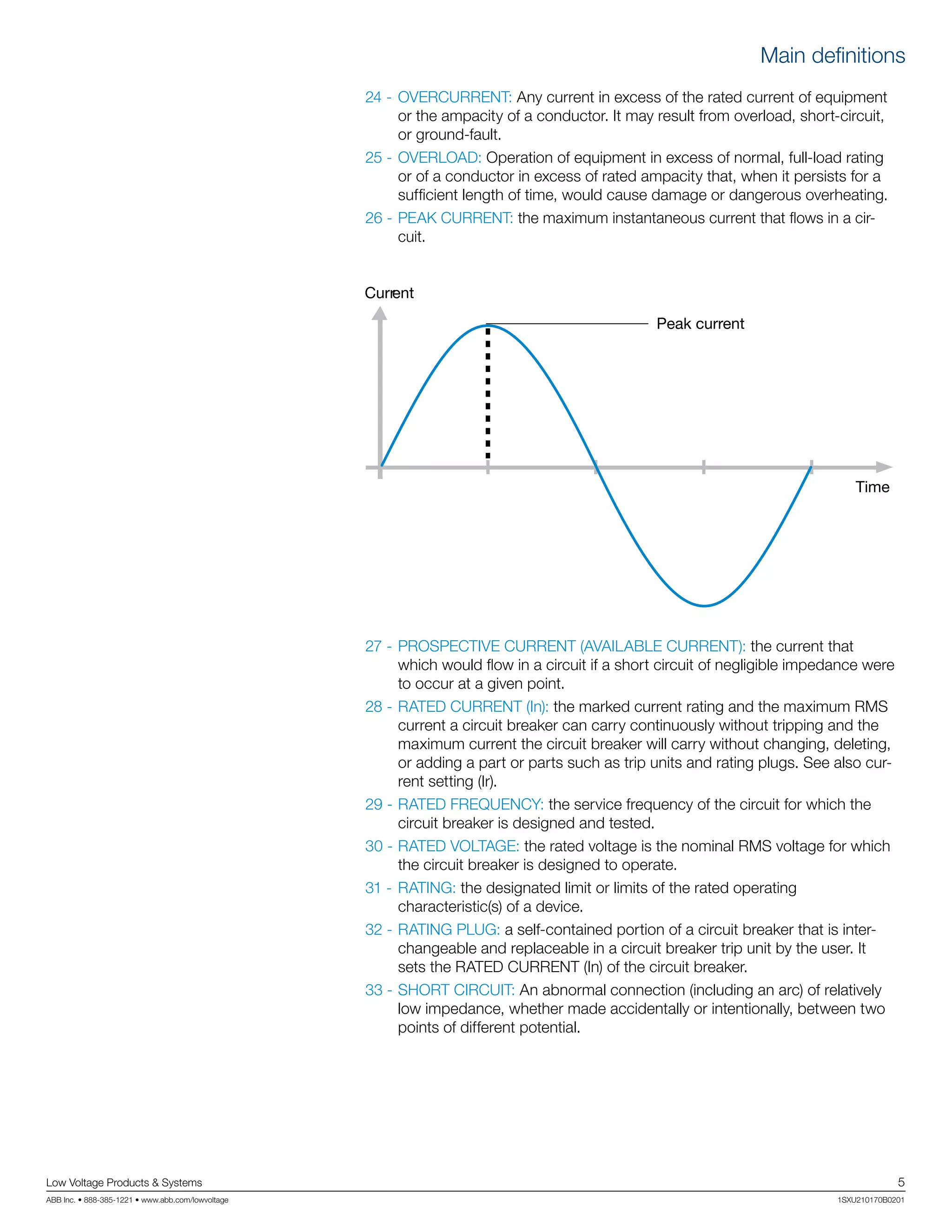 Abb lv breakers working with trip curves | PDF