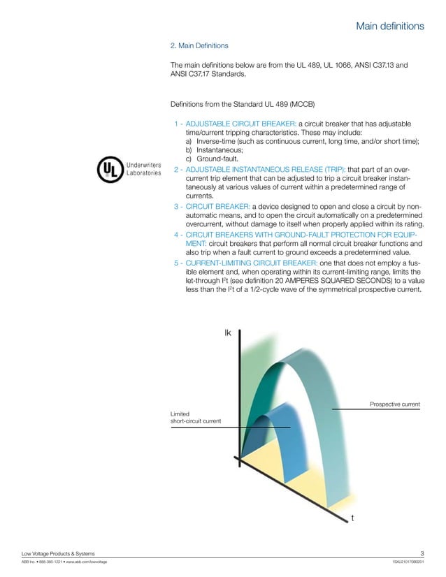 Abb lv breakers working with trip curves | PDF | Technology & Computing