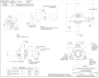 ABB Low Voltage (LV) Bushings for Pad Mounted Distribution Transformers ...