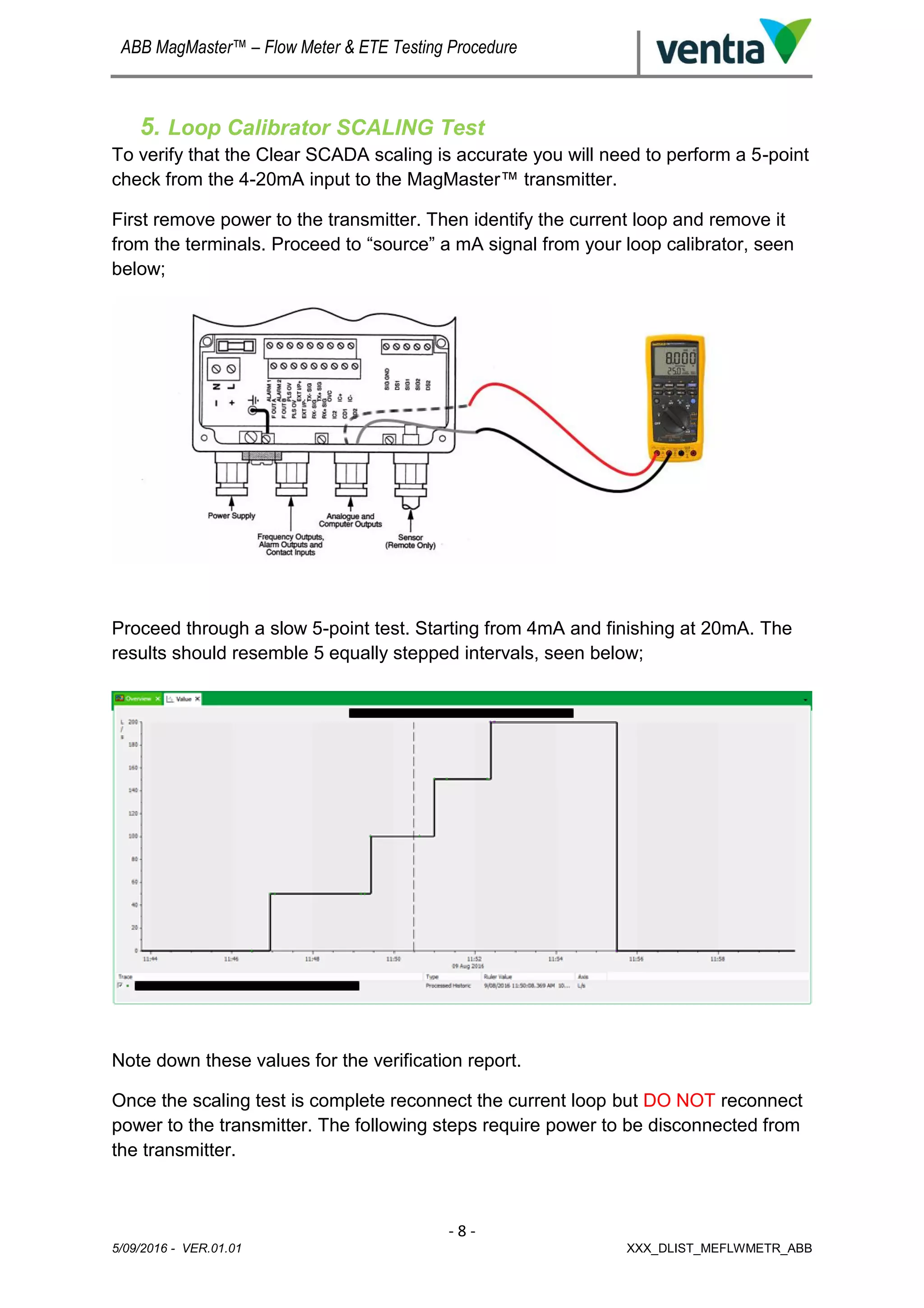ABB MagMaster - Flow Meter & End to End Testing Procedure | PDF
