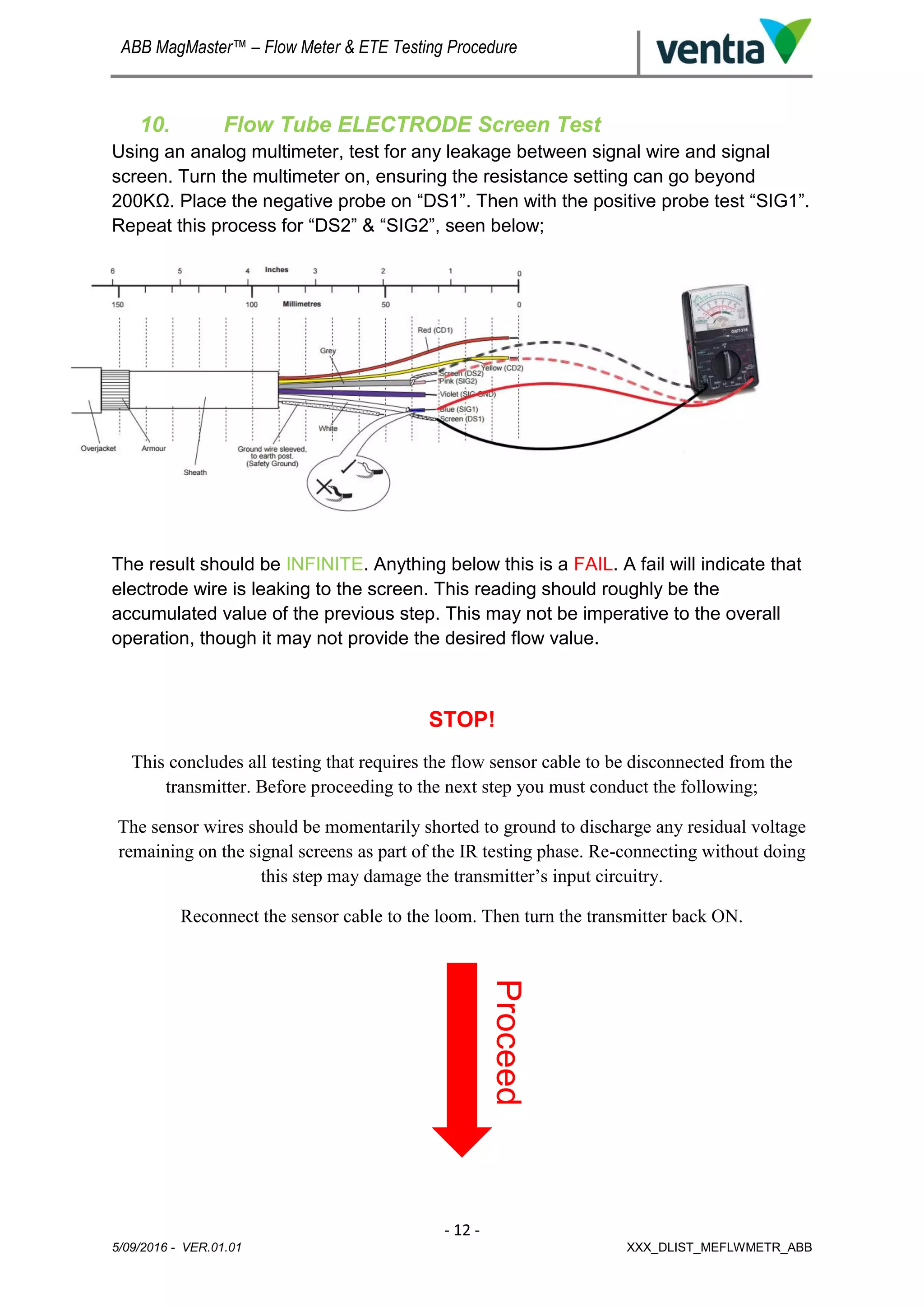 ABB MagMaster - Flow Meter & End to End Testing Procedure | PDF