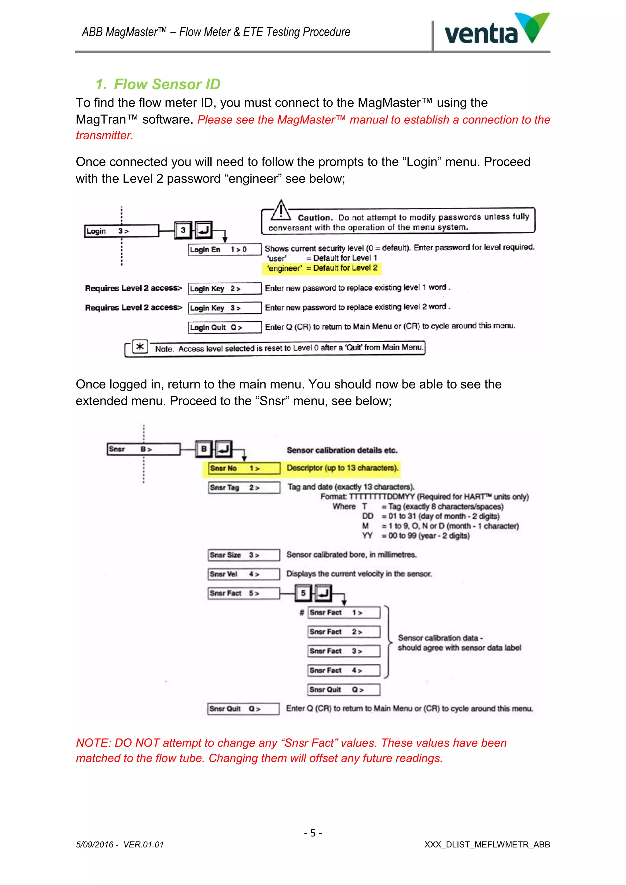 ABB MagMaster - Flow Meter & End to End Testing Procedure | PDF