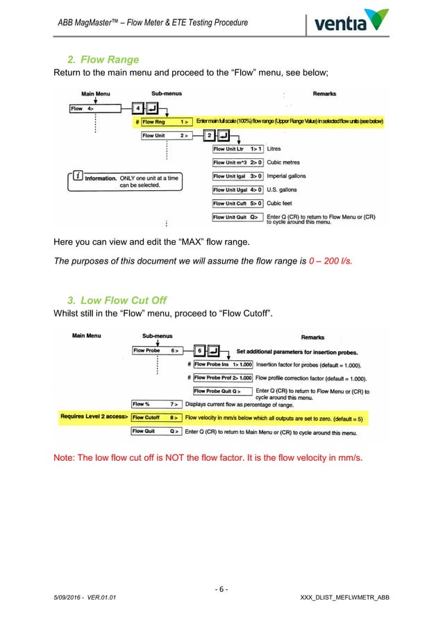 ABB MagMaster - Flow Meter & End to End Testing Procedure | PDF
