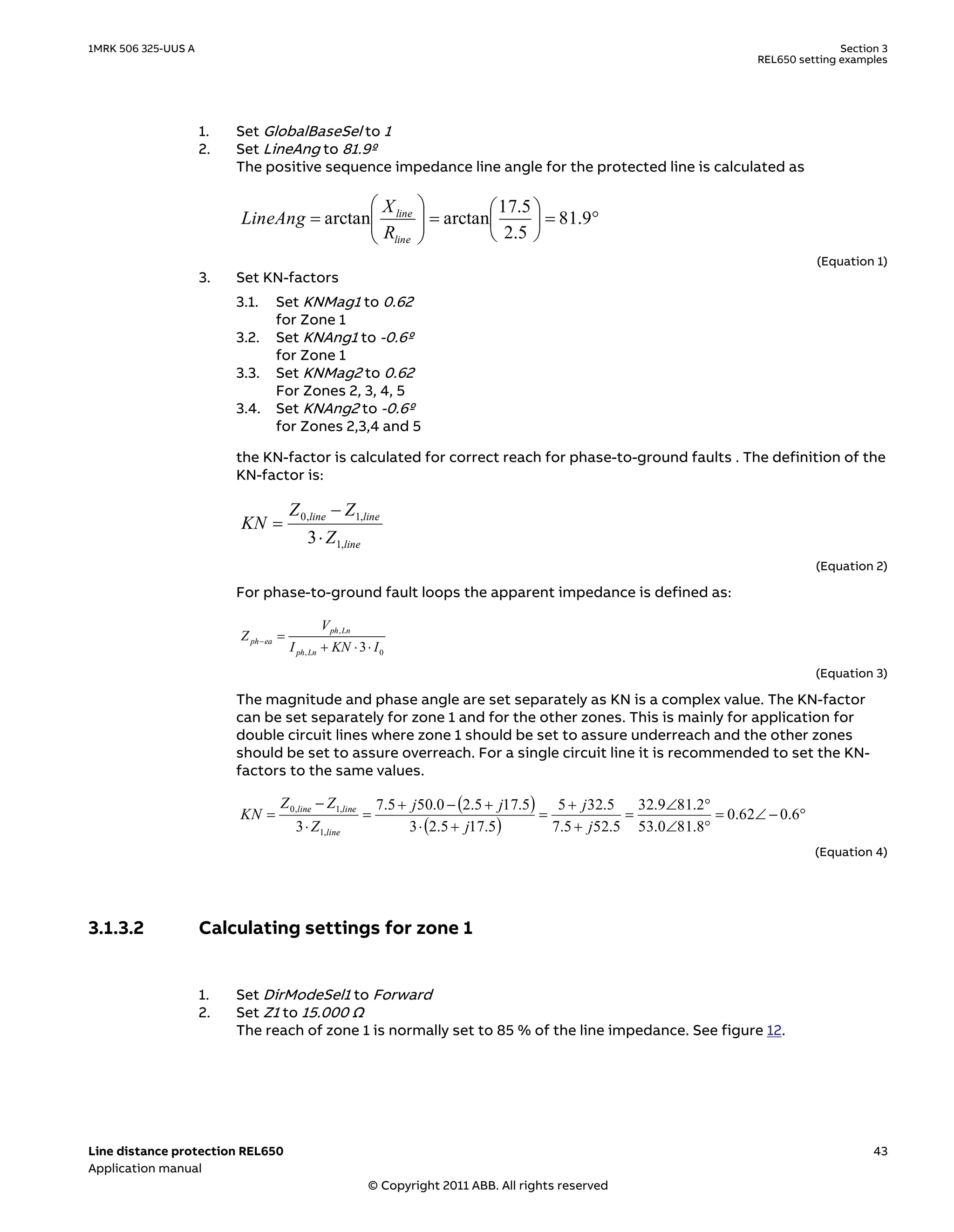ABB line distance protection relay manual REL650 | PDF