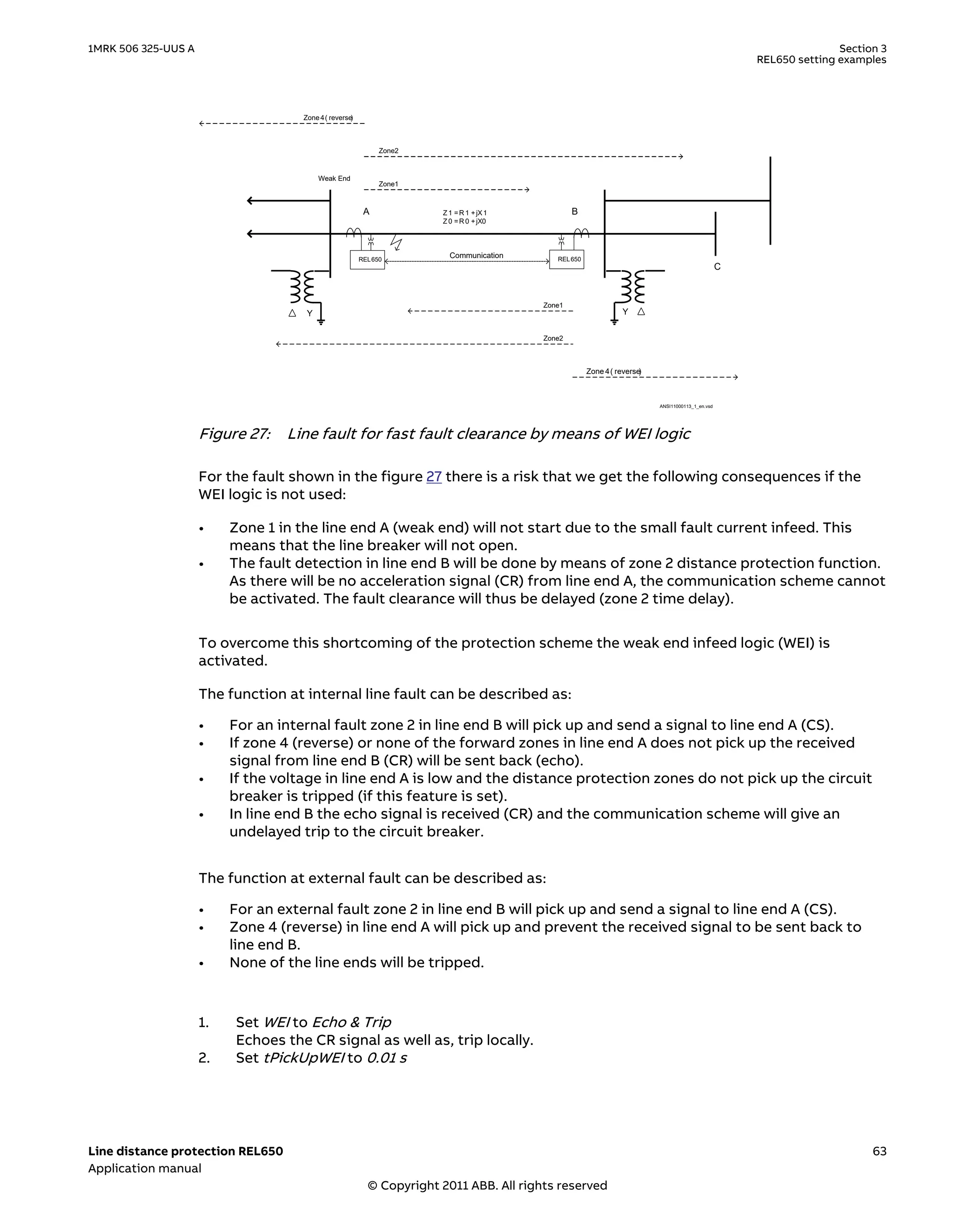 ABB line distance protection relay manual REL650 | PDF