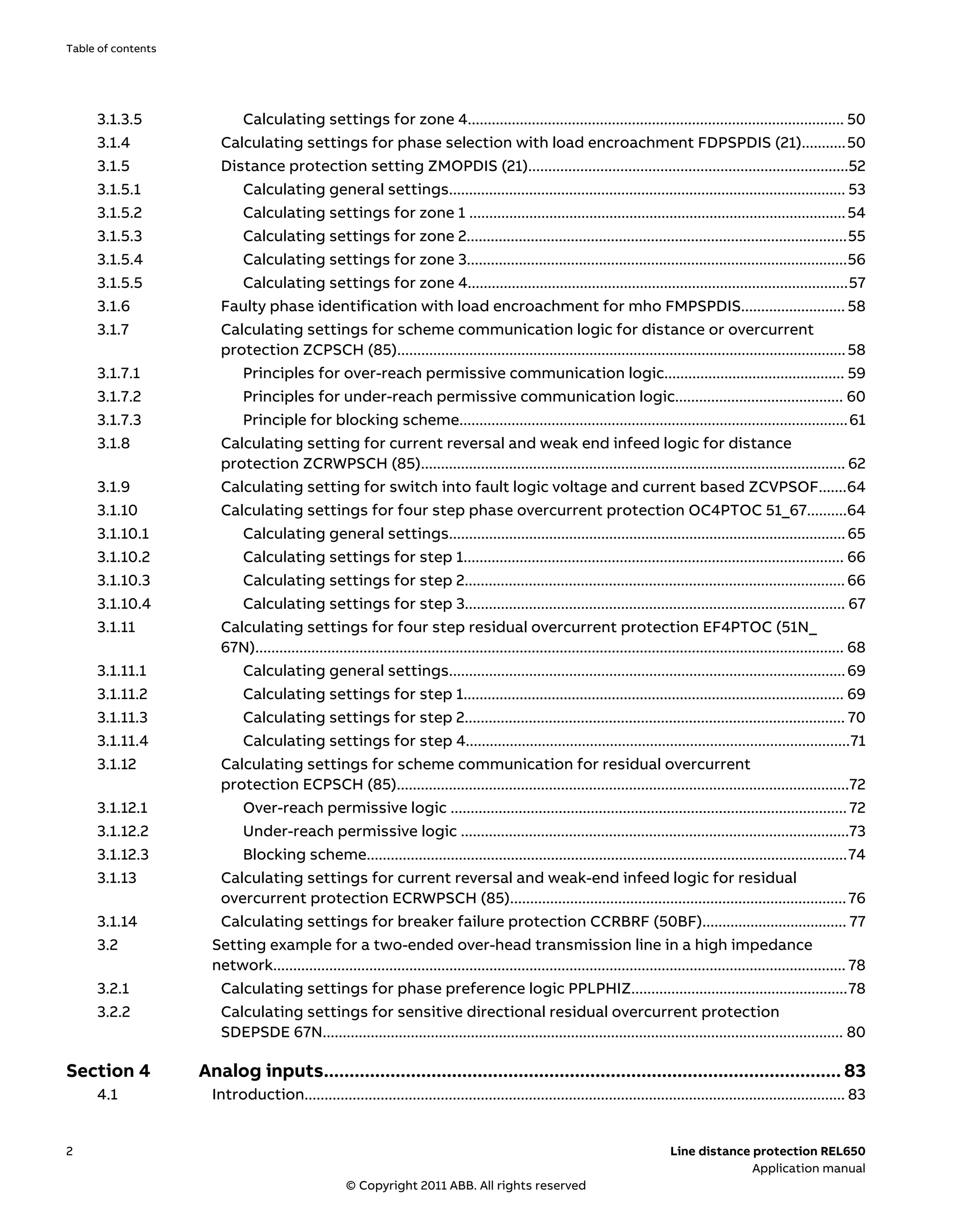 ABB line distance protection relay manual REL650 | PDF