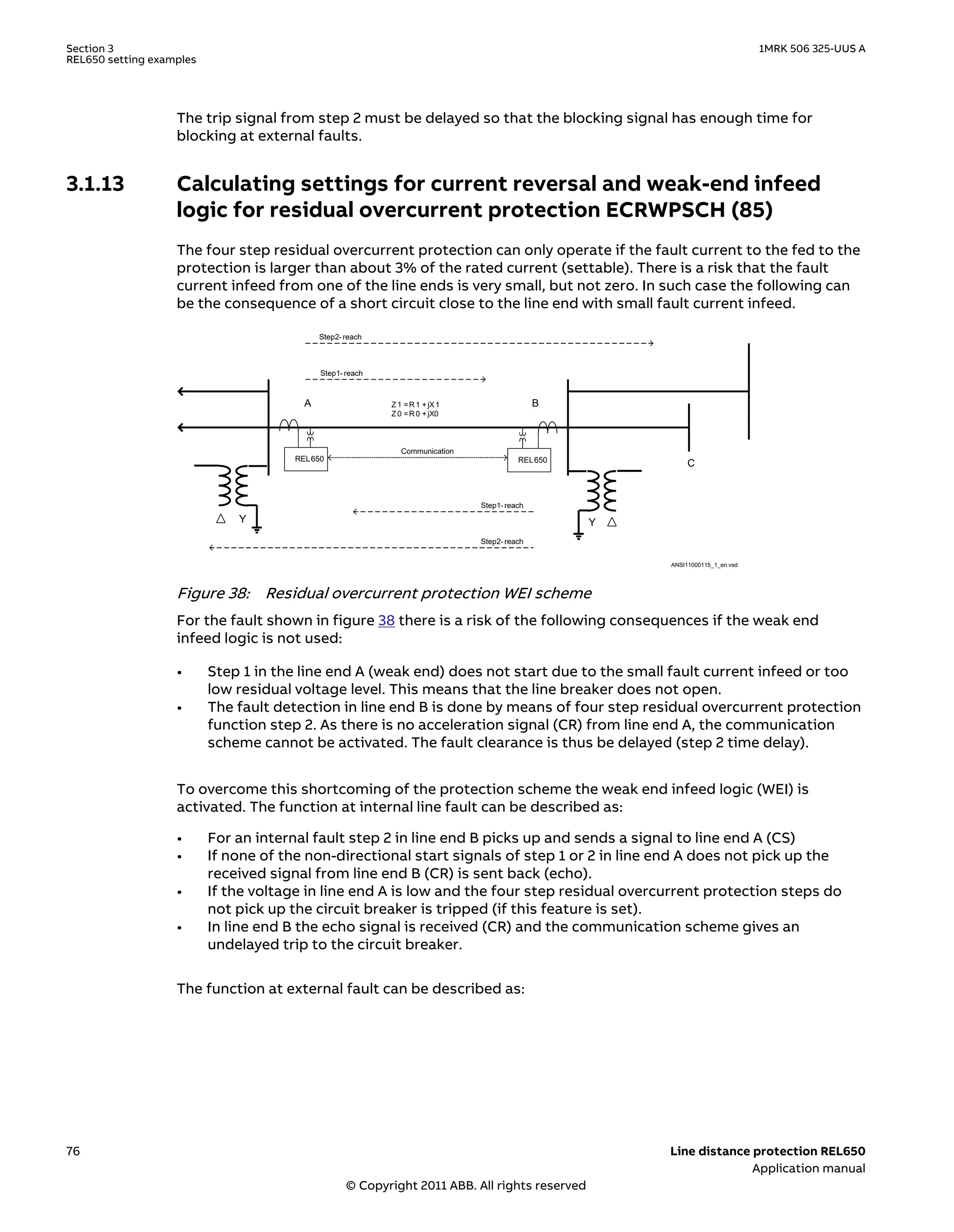 ABB line distance protection relay manual REL650 | PDF